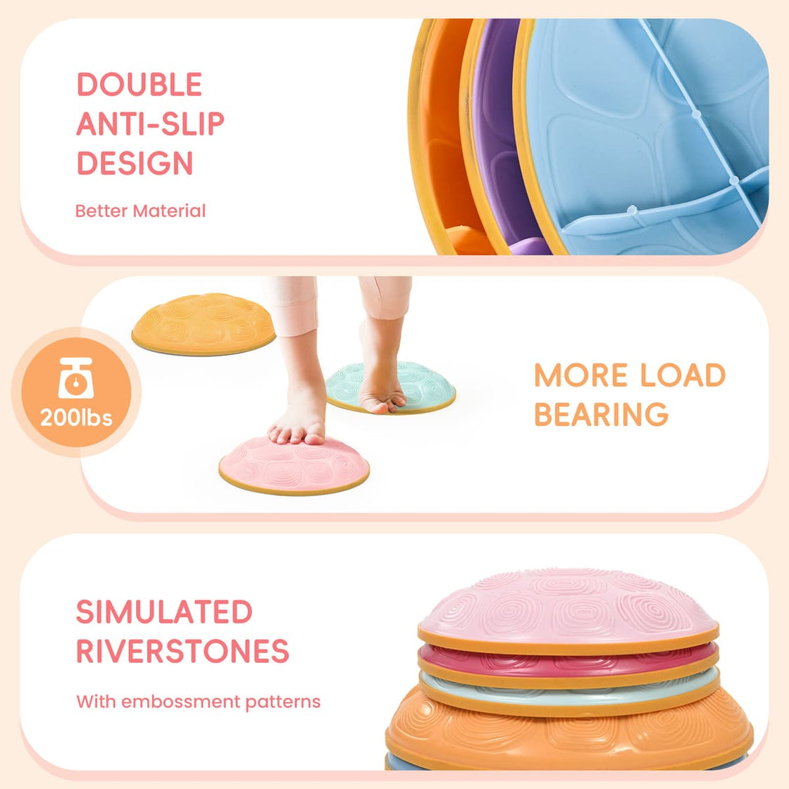 Outree Balance Stepping Stones